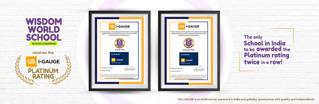 Pioneering Excellence: Wisdom World School, Pune Receives the QS I ...